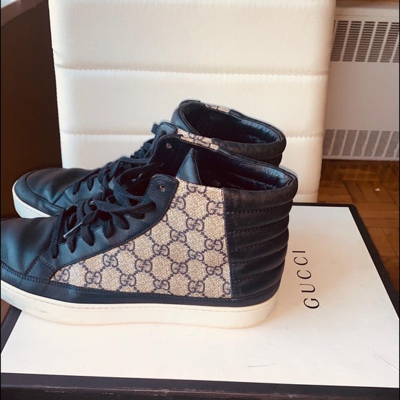 Gucci | Shoes | Gucci Gg Supreme Hightop Sneaker | Poshmark